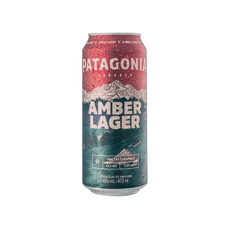 Cerveja Patagonia Amber Lager 473ml - Empório da Cerveja Cerveja Patagonia Amber Lager 473ml - Empório da Cerveja