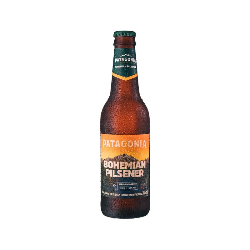 Cerveja Patagonia Bohemian Pilsener 355ml Empório Da Cerveja