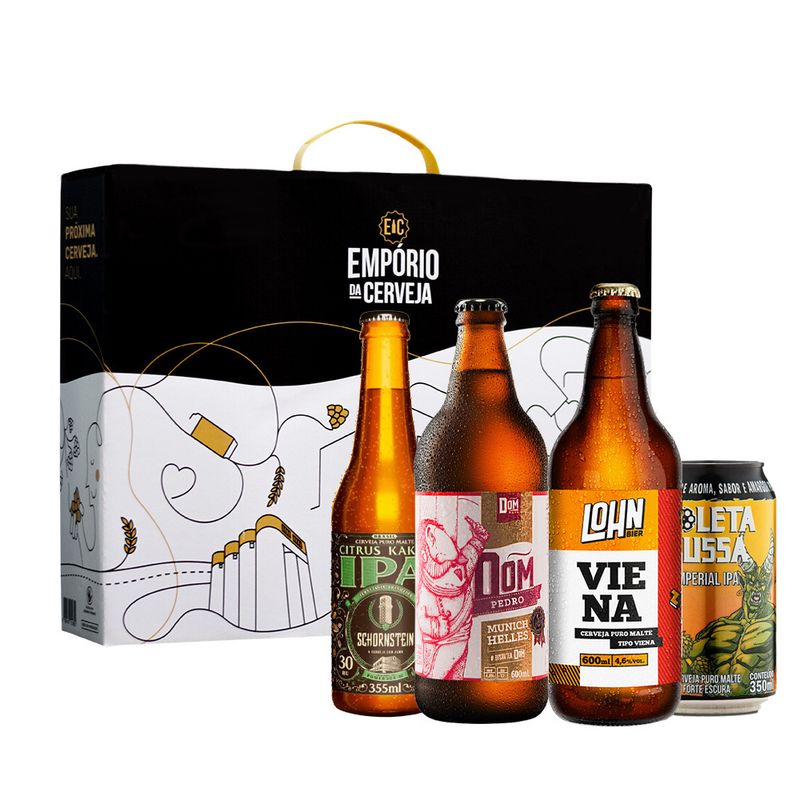 Kit Presente Cervejas do Sul - Empório da Cerveja Kit Presente Cervejas do Sul - Empório da Cerveja