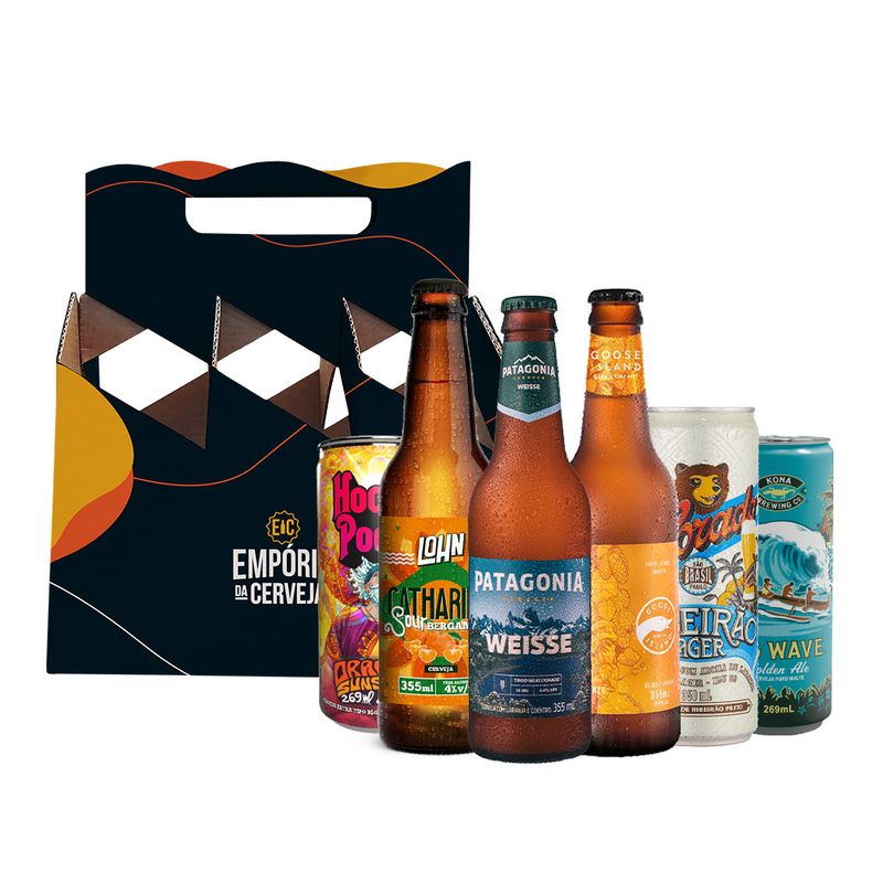 Kit Presente Cervejas Frutadas (6 unidades) - Empório da Cerveja Kit Presente Cervejas Frutadas (6 unidades) - Empório da Cerveja